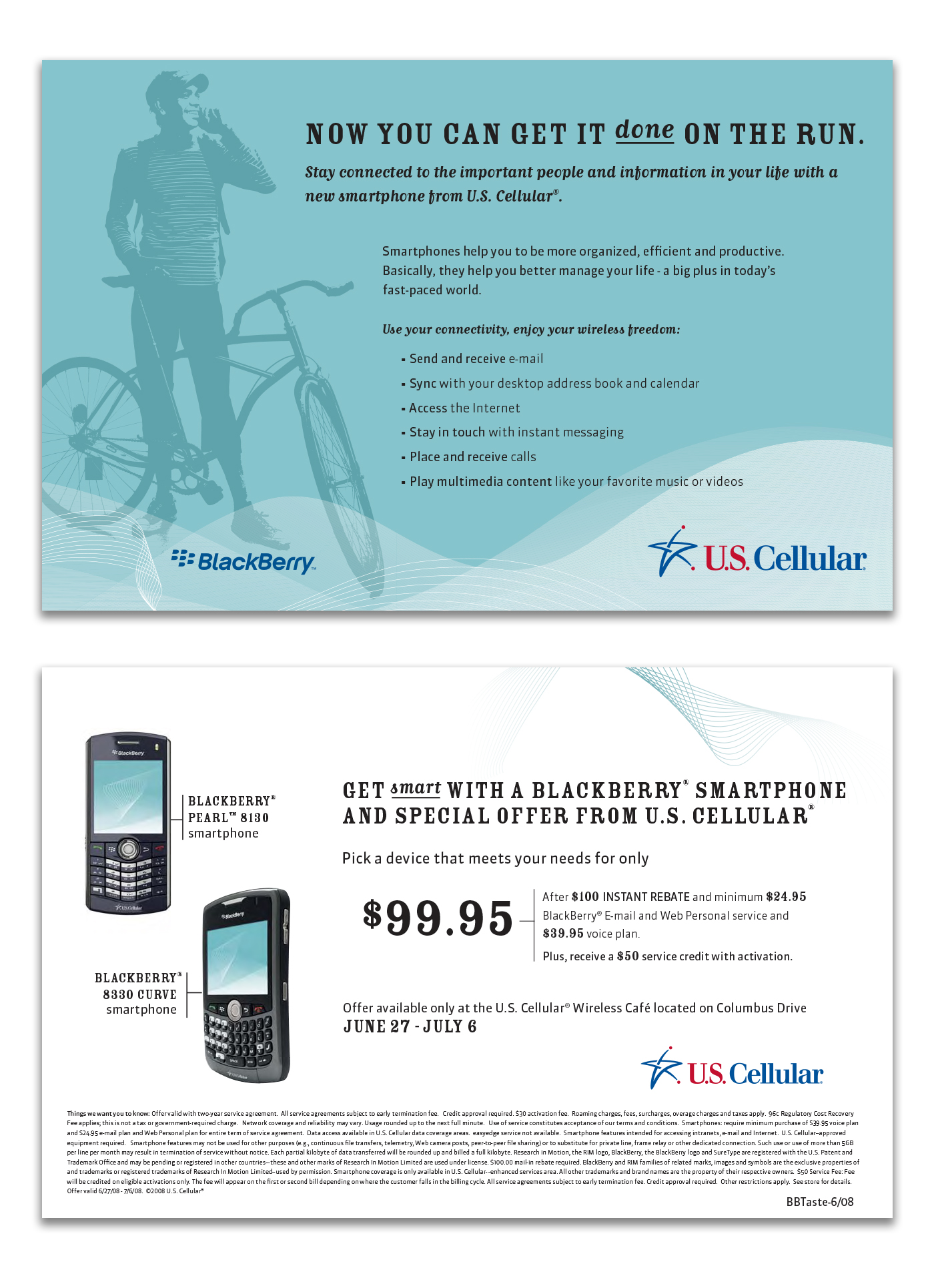 U.S. Cellular: Taste of Chicago Mailer/Flyer « ° stranjeVision